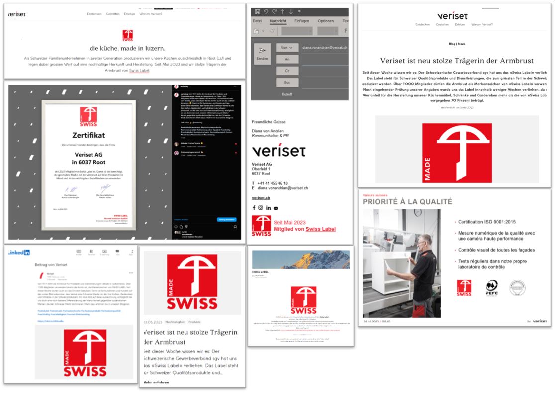 Swiss Label – Bilderwahlen
